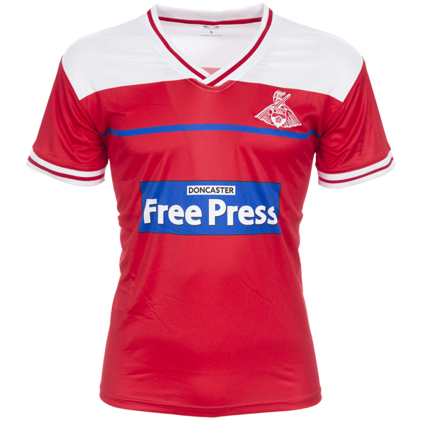Doncaster Rovers 88-89 Retro Home Shirt - Elite Pro Sports