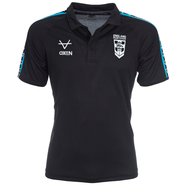 England Rugby League Oxen Black Cotton Hoody - Elite Pro Sports