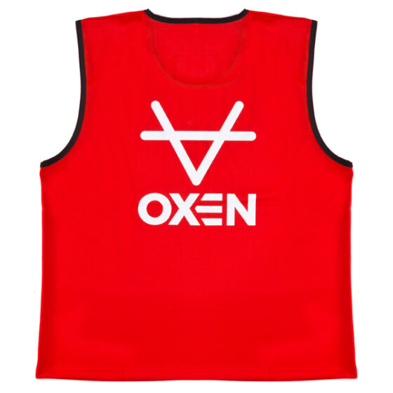 Oxen Red Adult Bib - Elite Pro Sports
