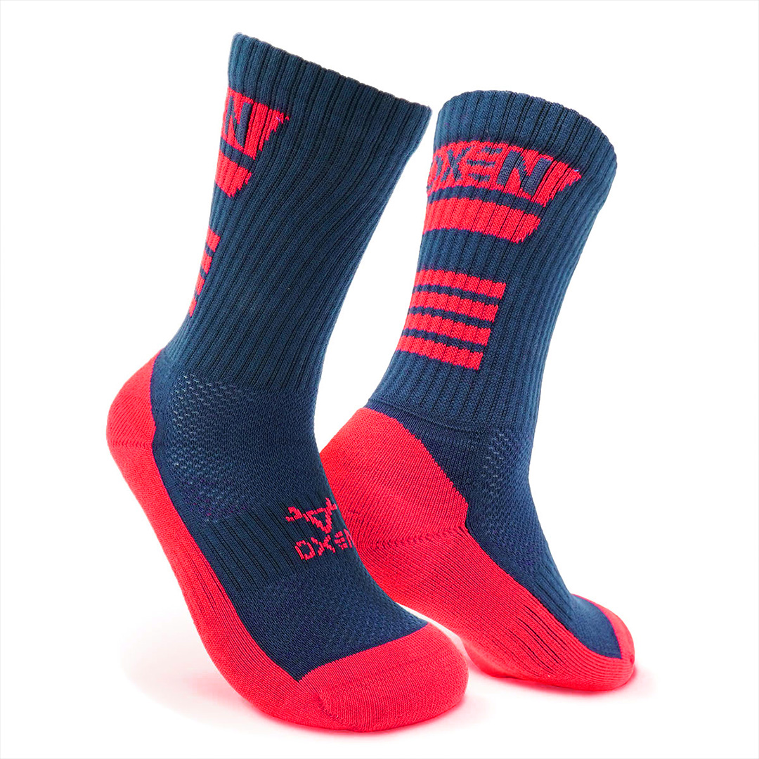 Oxen Sports Sock Nvy/Red - Elite Pro Sports