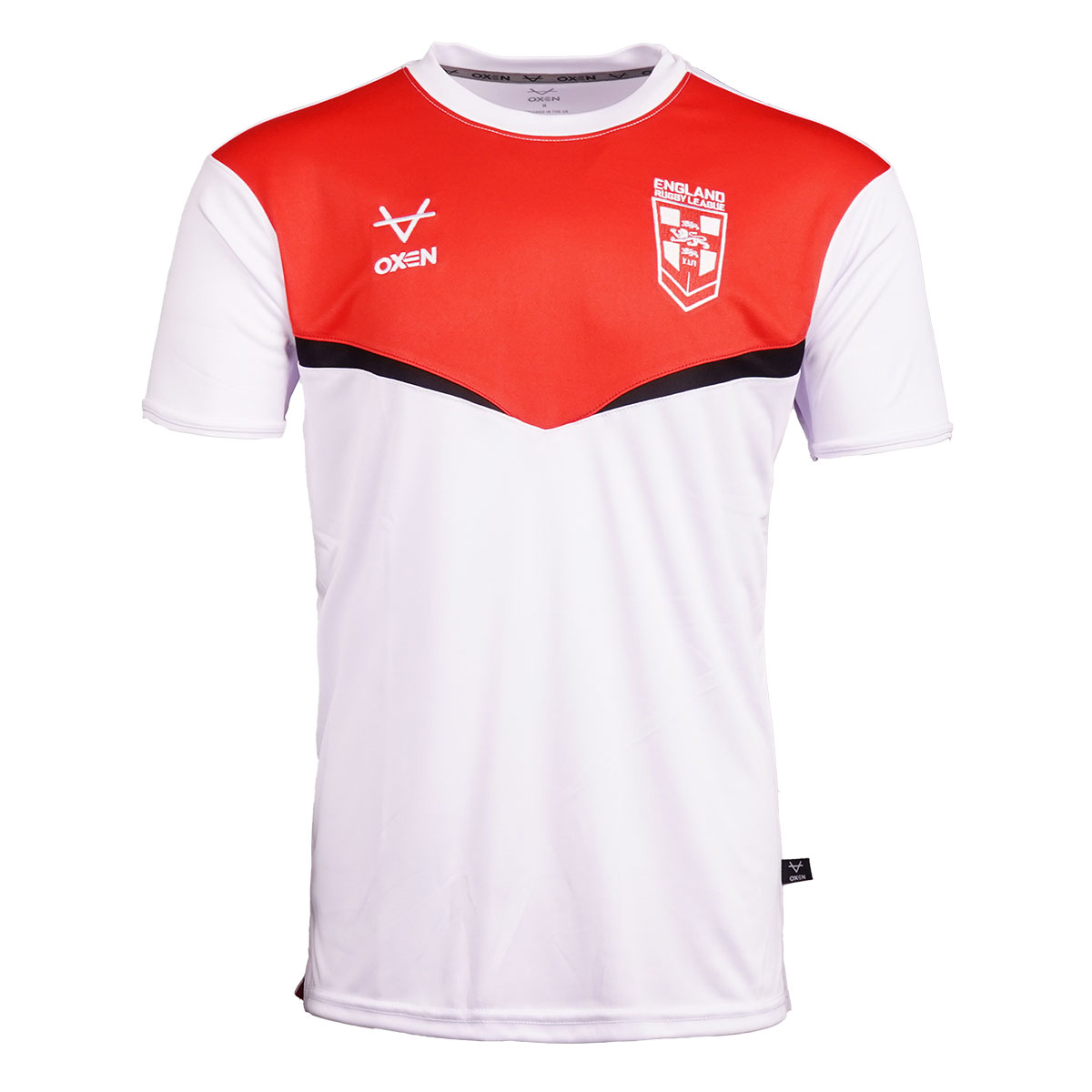 England RL Front Panel Tee White - Elite Pro Sports