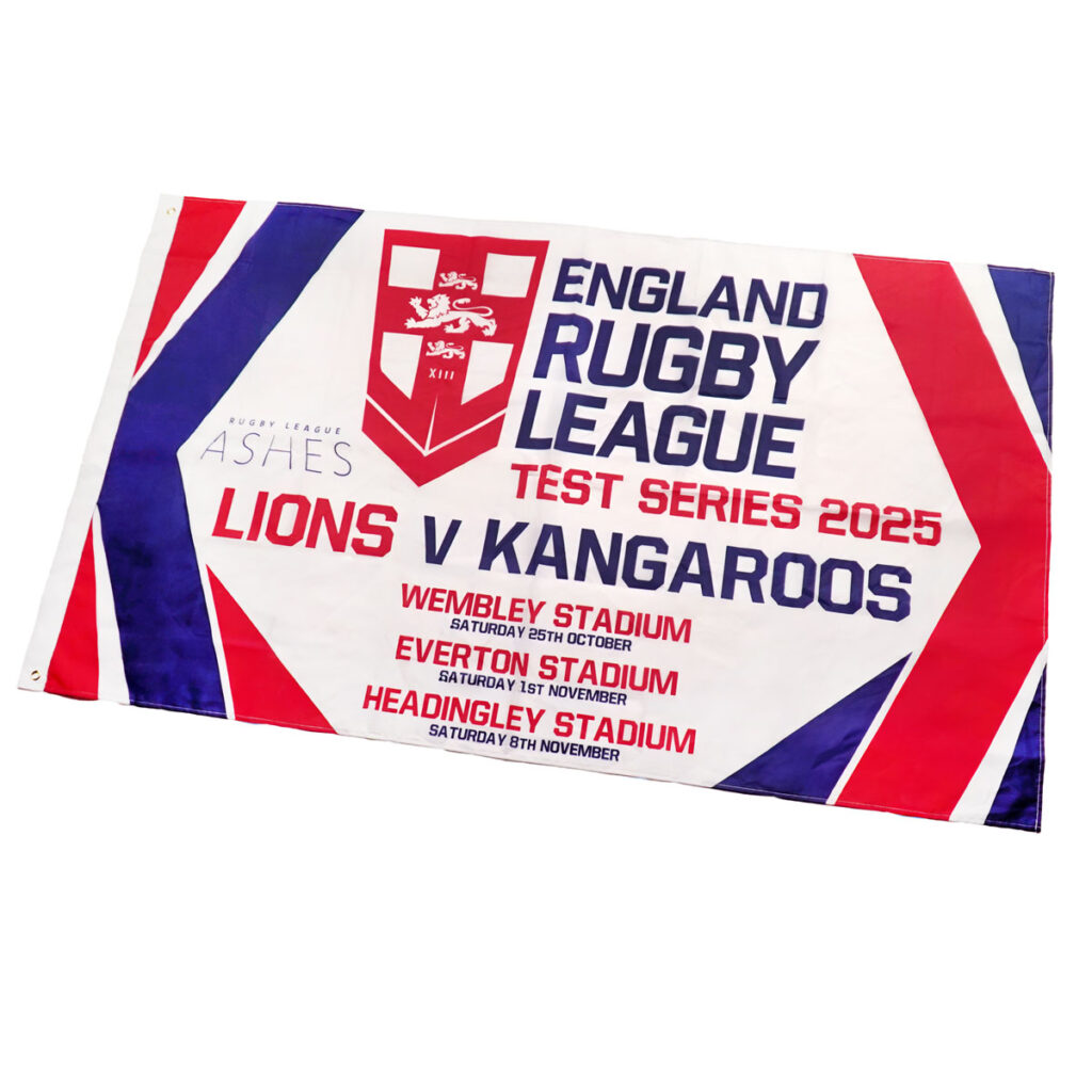England RL Ashes Mega Flag - Elite Pro Sports