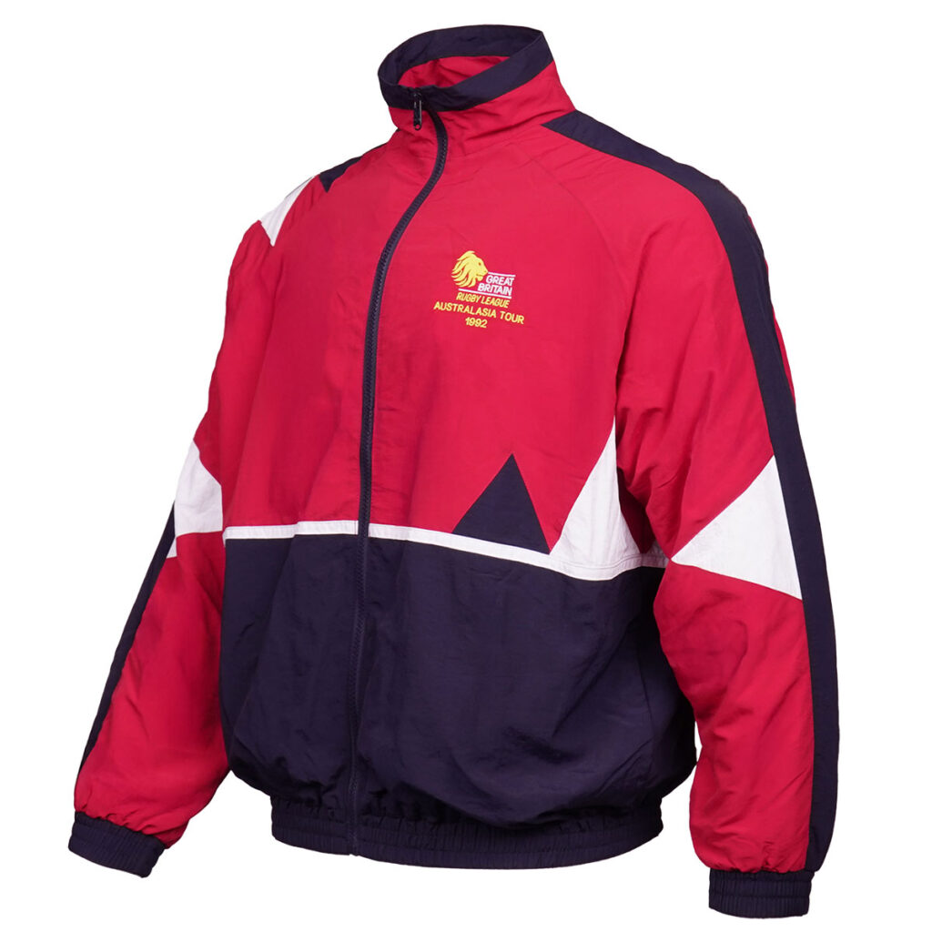 Great Britain Retro Jacket Red/Nvy - Elite Pro Sports