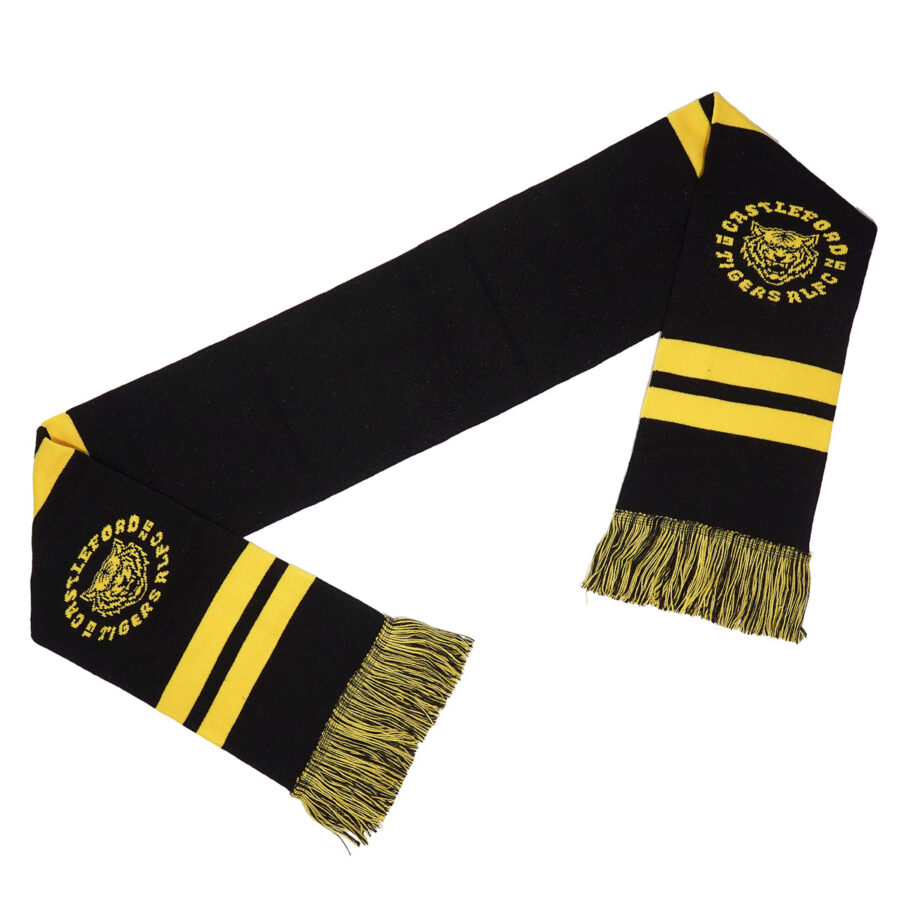 Castleford Tigers Bar Scarf - Elite Pro Sports