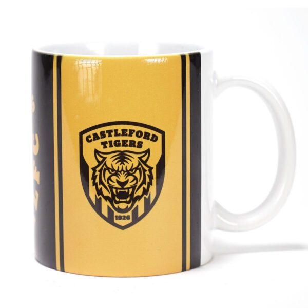 Castleford Tigers Logo Stamp Mug - Elite Pro Sports